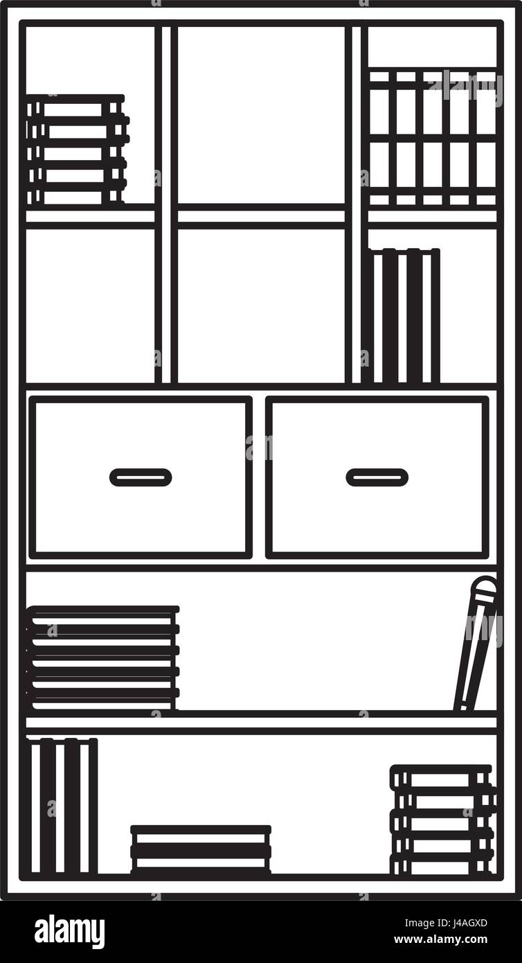 Book Icon Outline Style High Resolution Stock Photography and Images ...