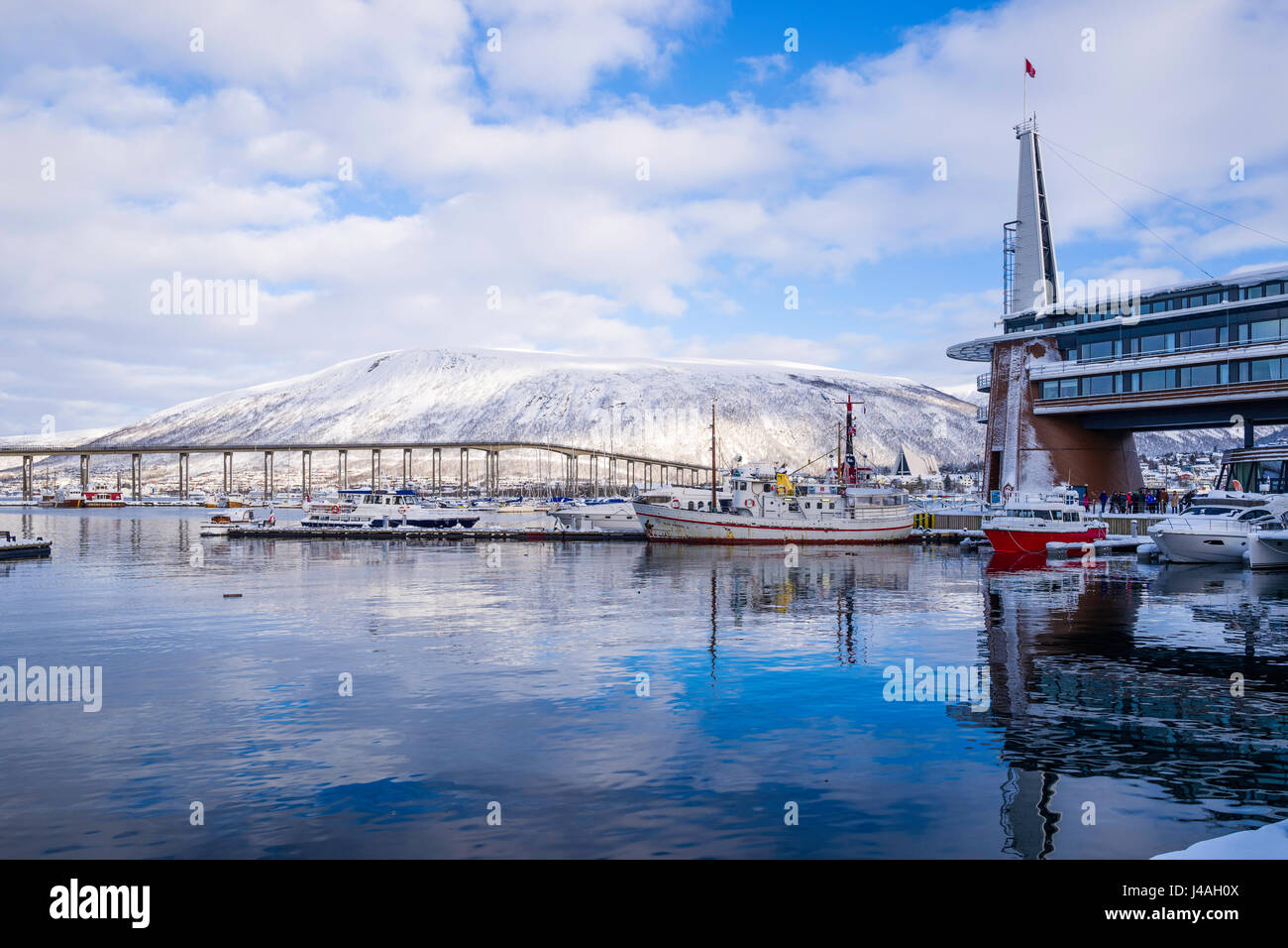 Tromso bridge hi-res stock photography and images - Alamy