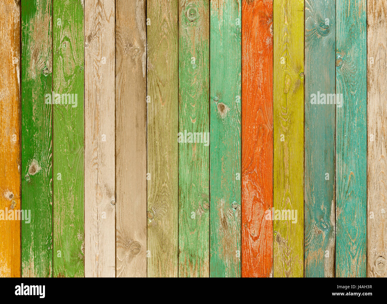old colorful wood planks texture or background Stock Photo - Alamy