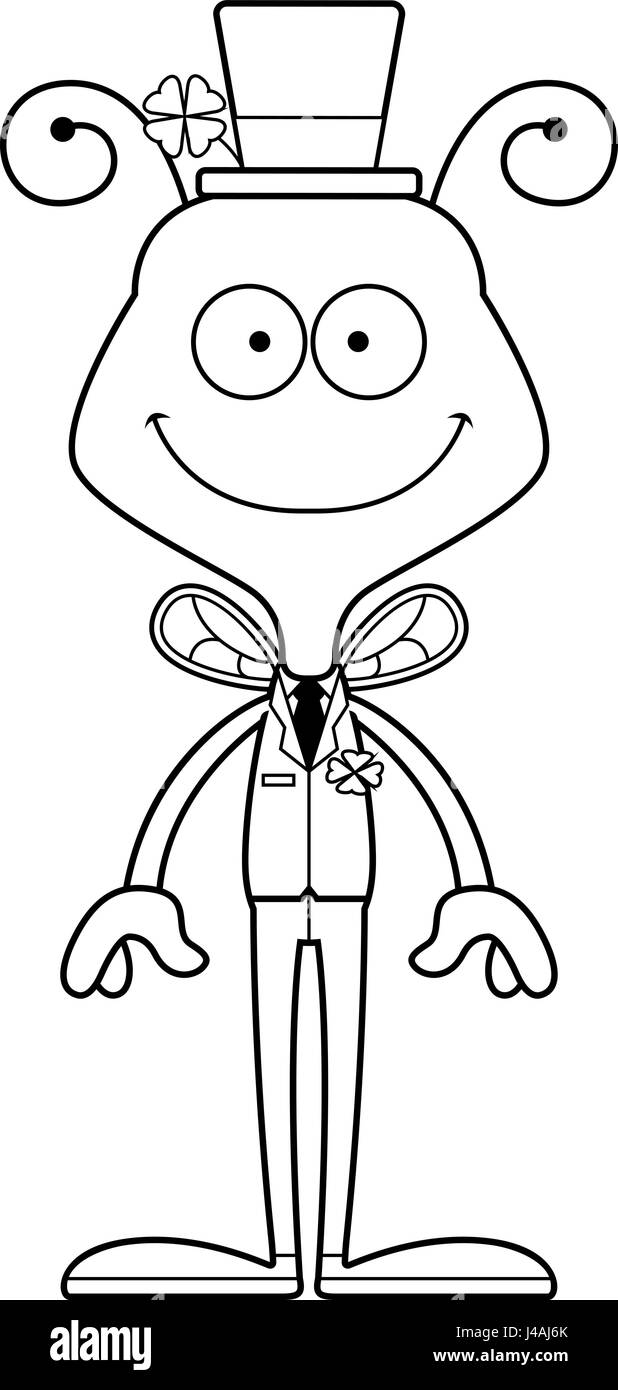 A cartoon Irish bee smiling Stock Vector Image & Art - Alamy