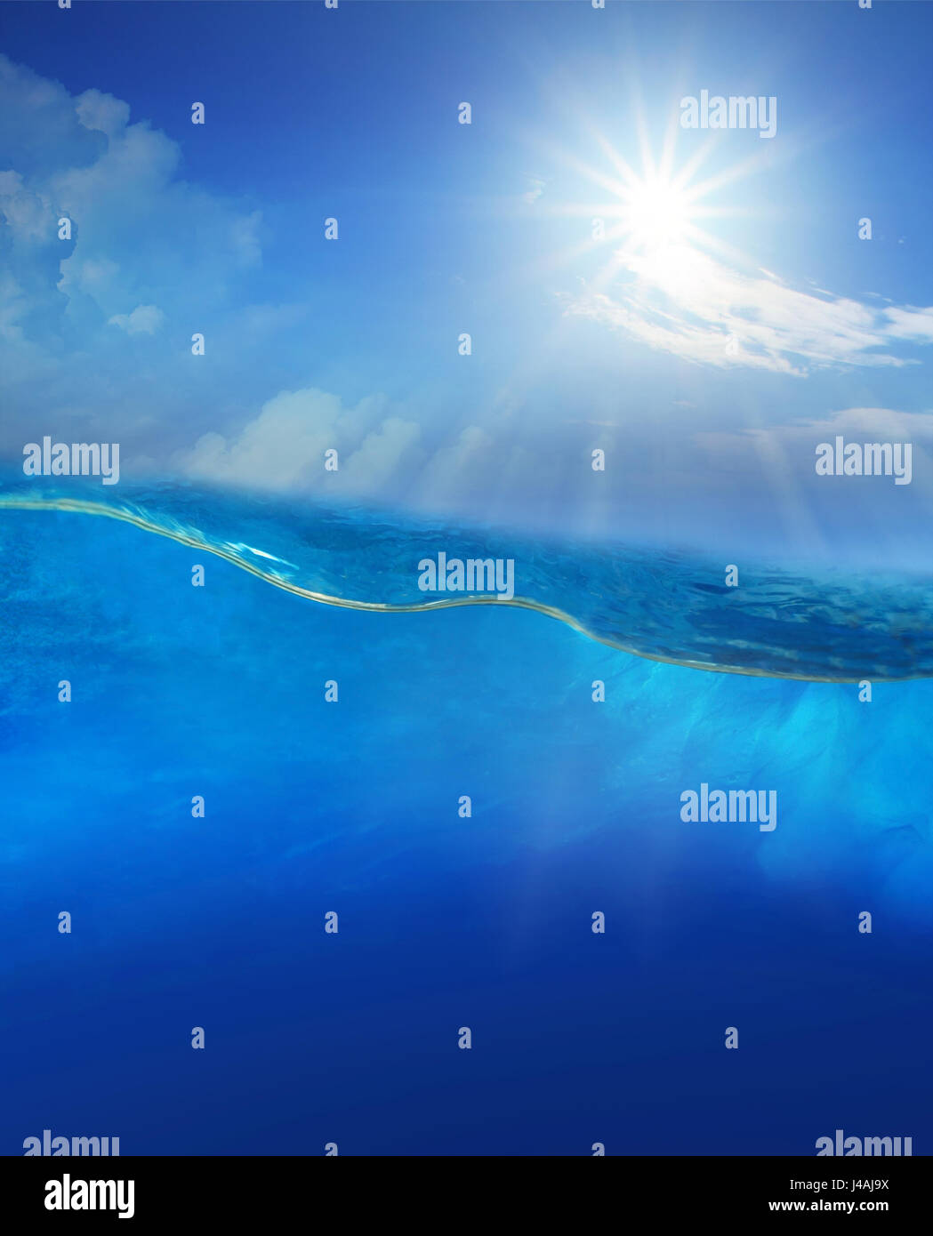 Sun shining over deep hi-res stock photography and images - Alamy
