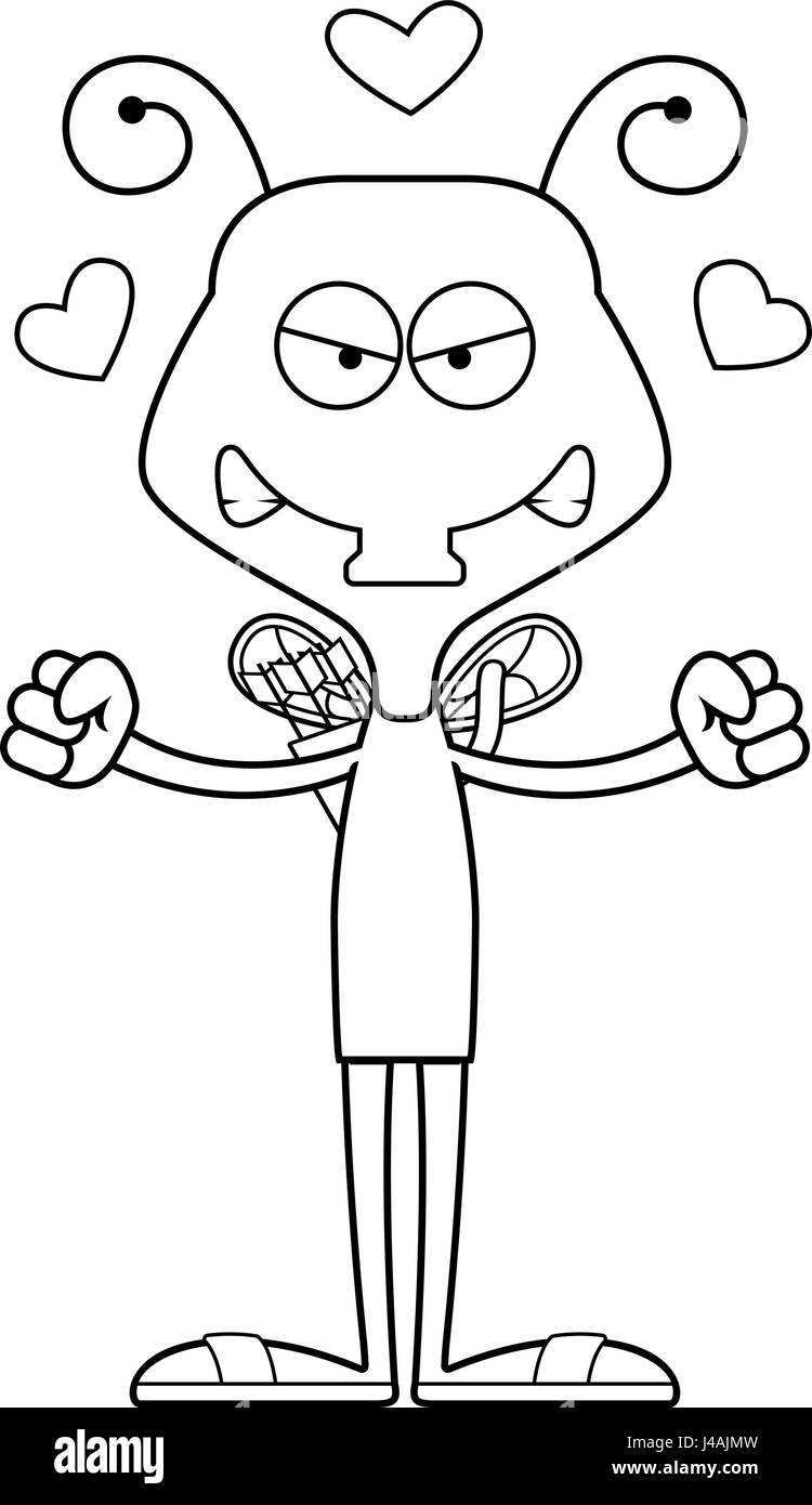 A cartoon cupid fly looking angry Stock Vector Image & Art - Alamy