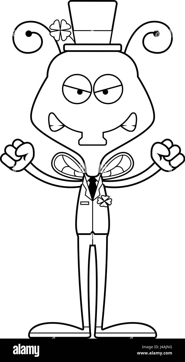 A cartoon Irish fly looking angry Stock Vector Image & Art - Alamy