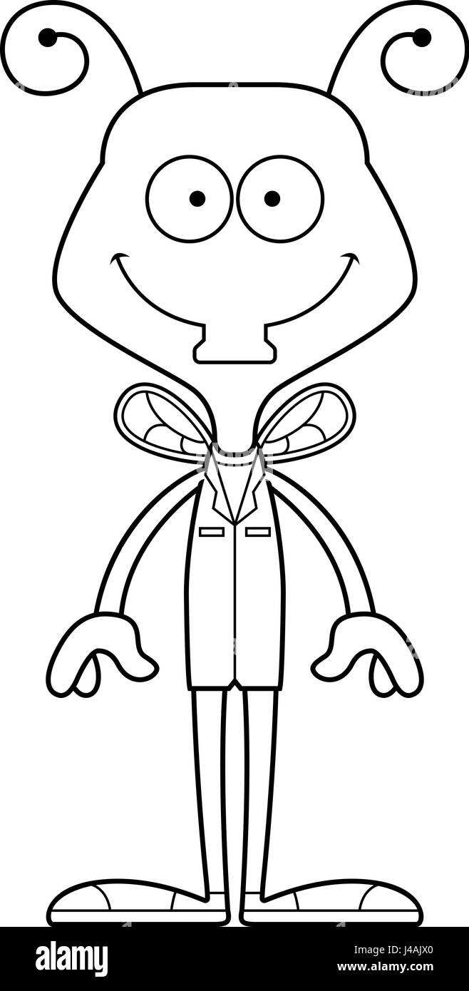 A cartoon doctor fly smiling Stock Vector Image & Art - Alamy