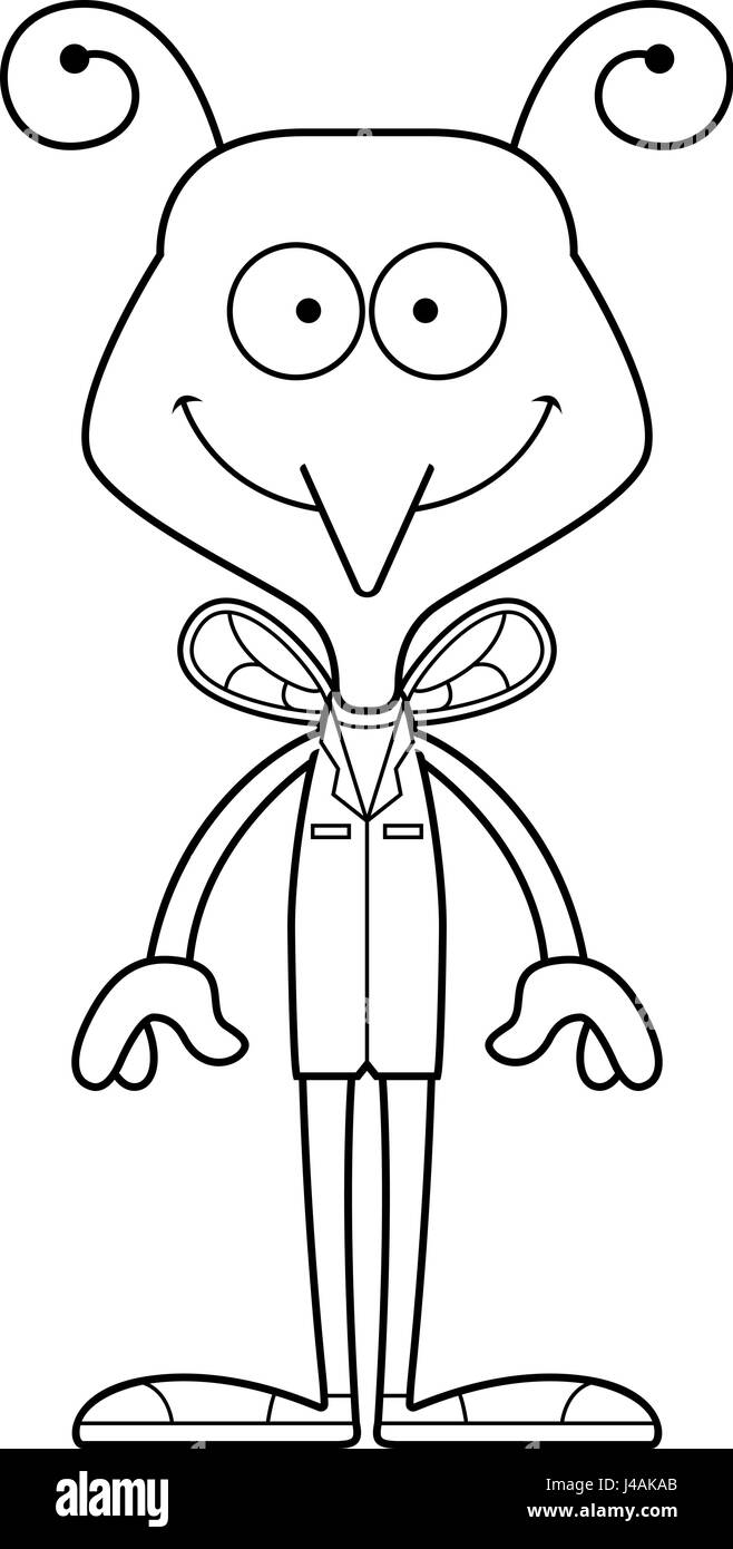 A cartoon doctor mosquito smiling Stock Vector Image & Art - Alamy