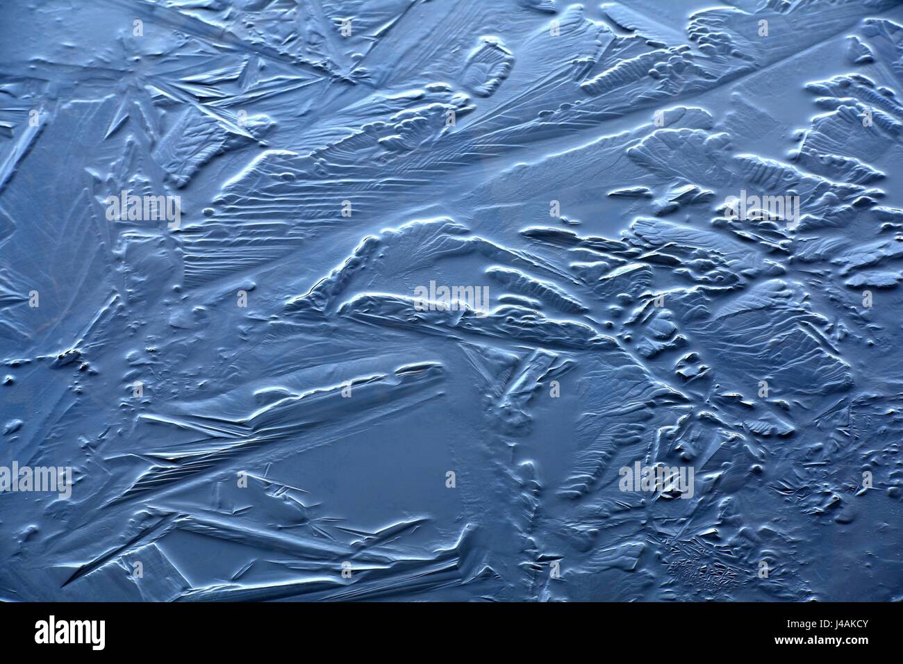 Freezing water forming abstract patterns Stock Photo - Alamy