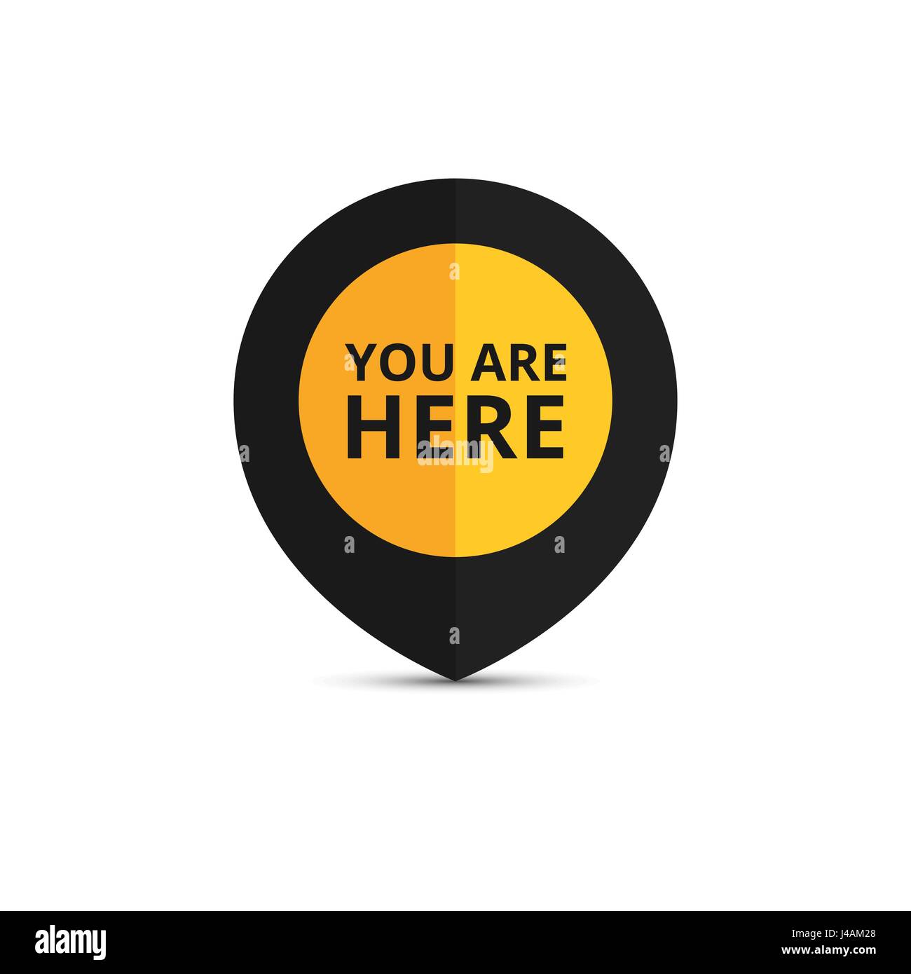 Map symbol location hi-res stock photography and images - Alamy