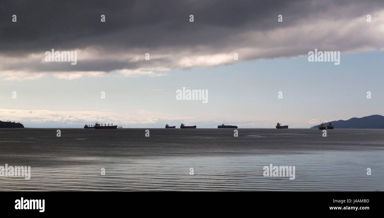 Freighter In English Bay High Resolution Stock Photography and Images ...