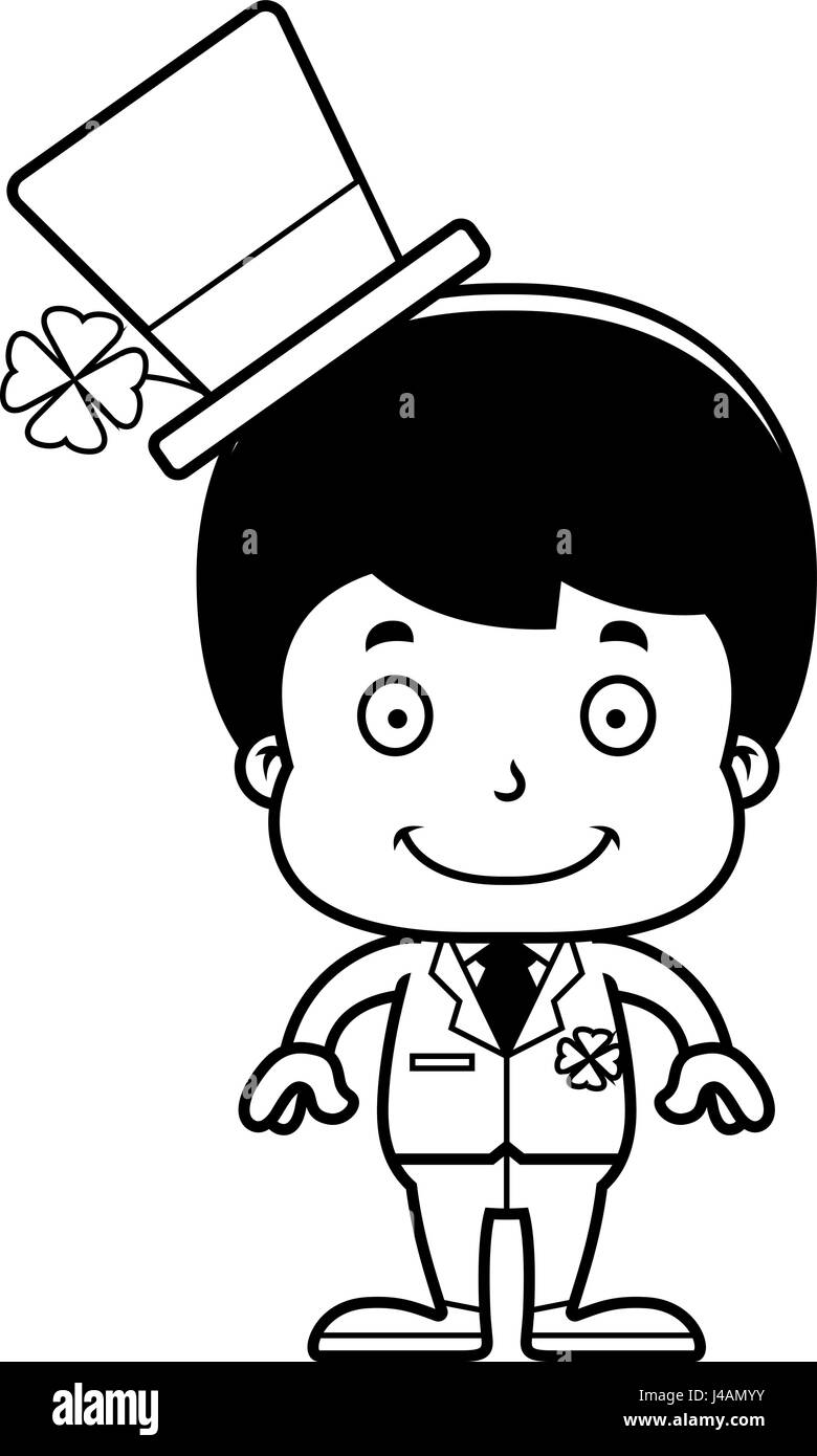 A cartoon Irish boy smiling Stock Vector Image & Art - Alamy