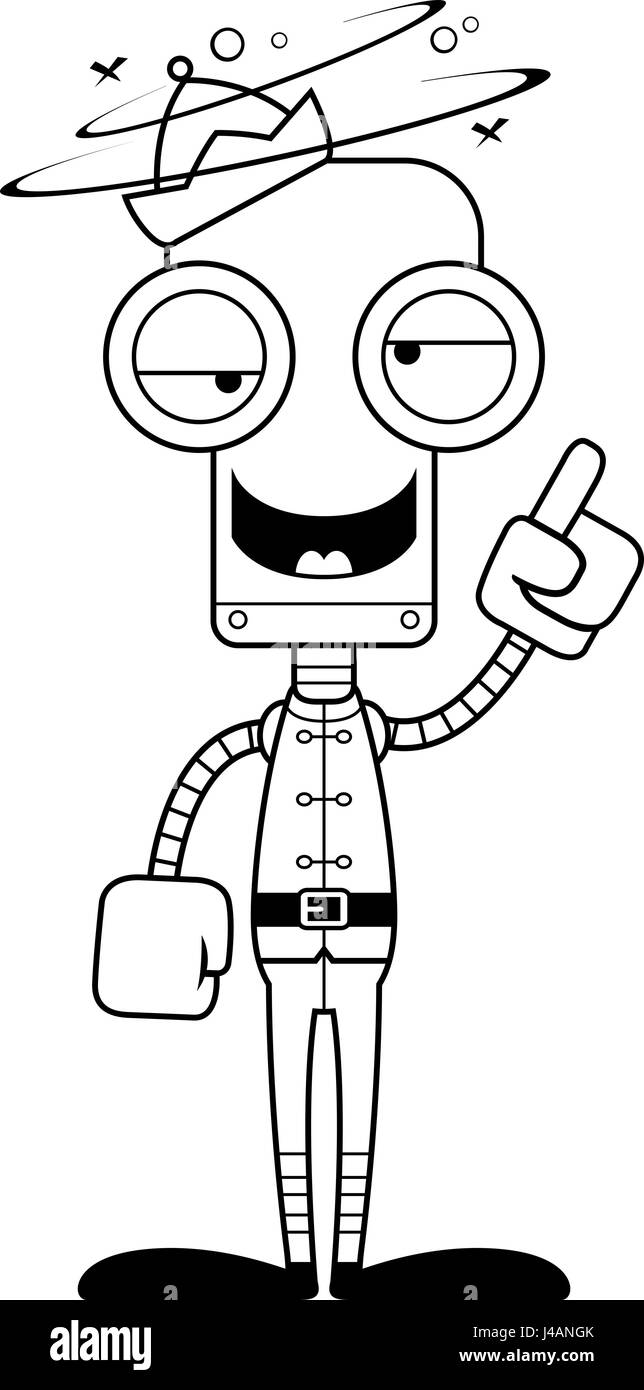 A cartoon Xmas elf robot looking drunk Stock Vector Image & Art - Alamy