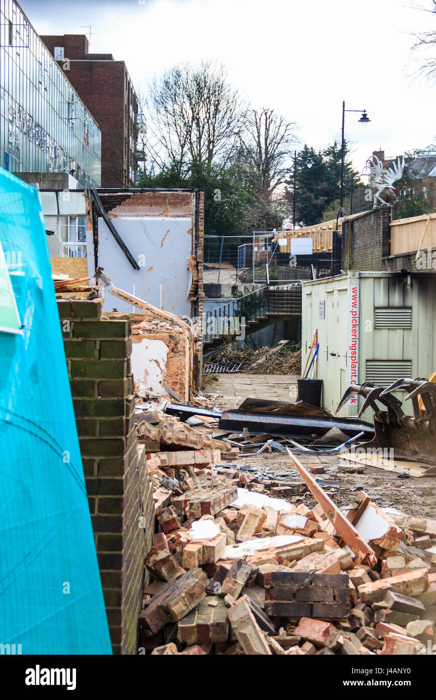 Construction 1960s London Stock Photos & Construction 1960s London ...