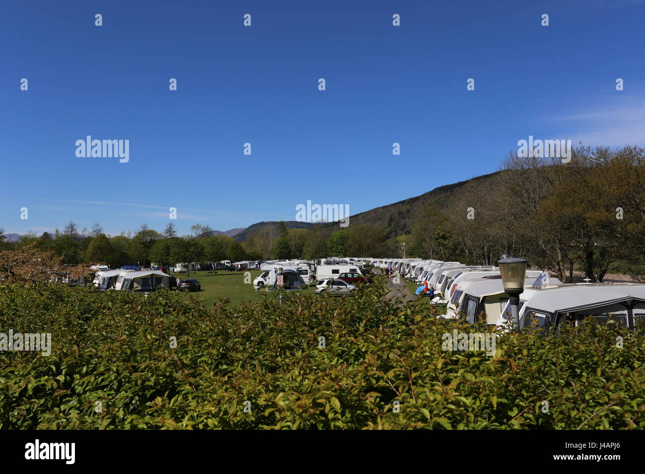 Entrance to caravan park hi-res stock photography and images - Alamy