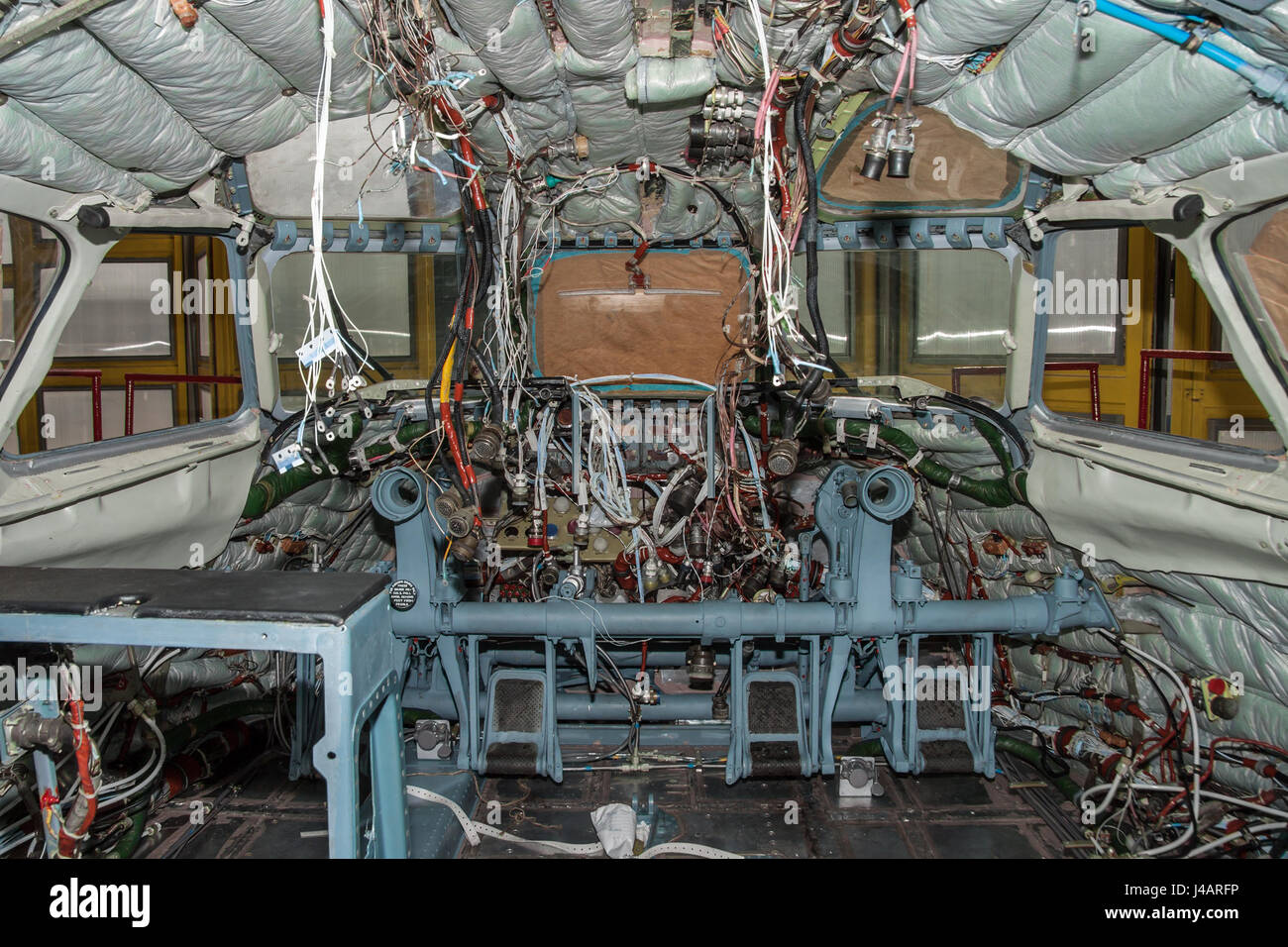 Cockpit wiring hi-res stock photography and images - Alamy
