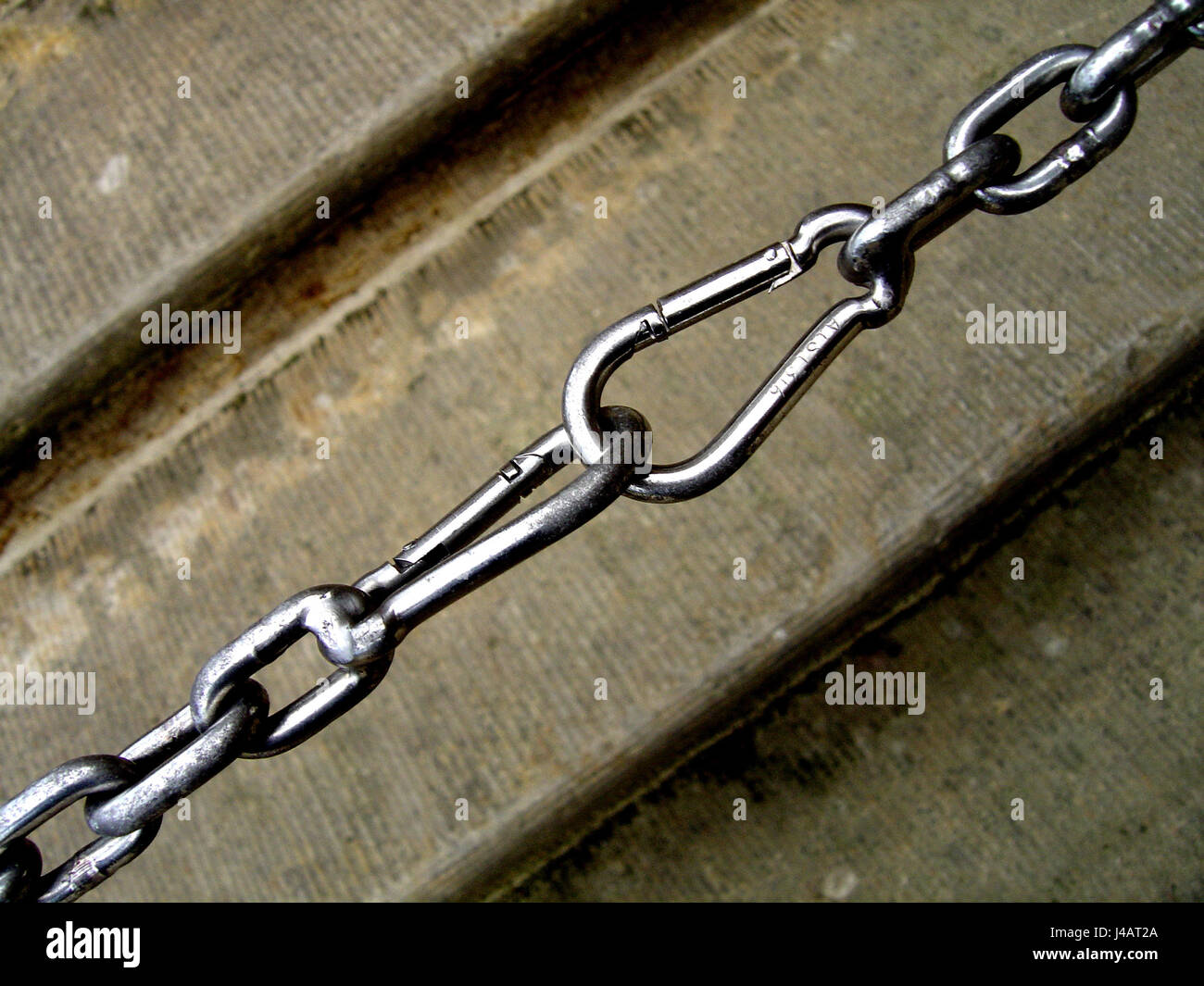 Metal chain and hook hi-res stock photography and images - Alamy