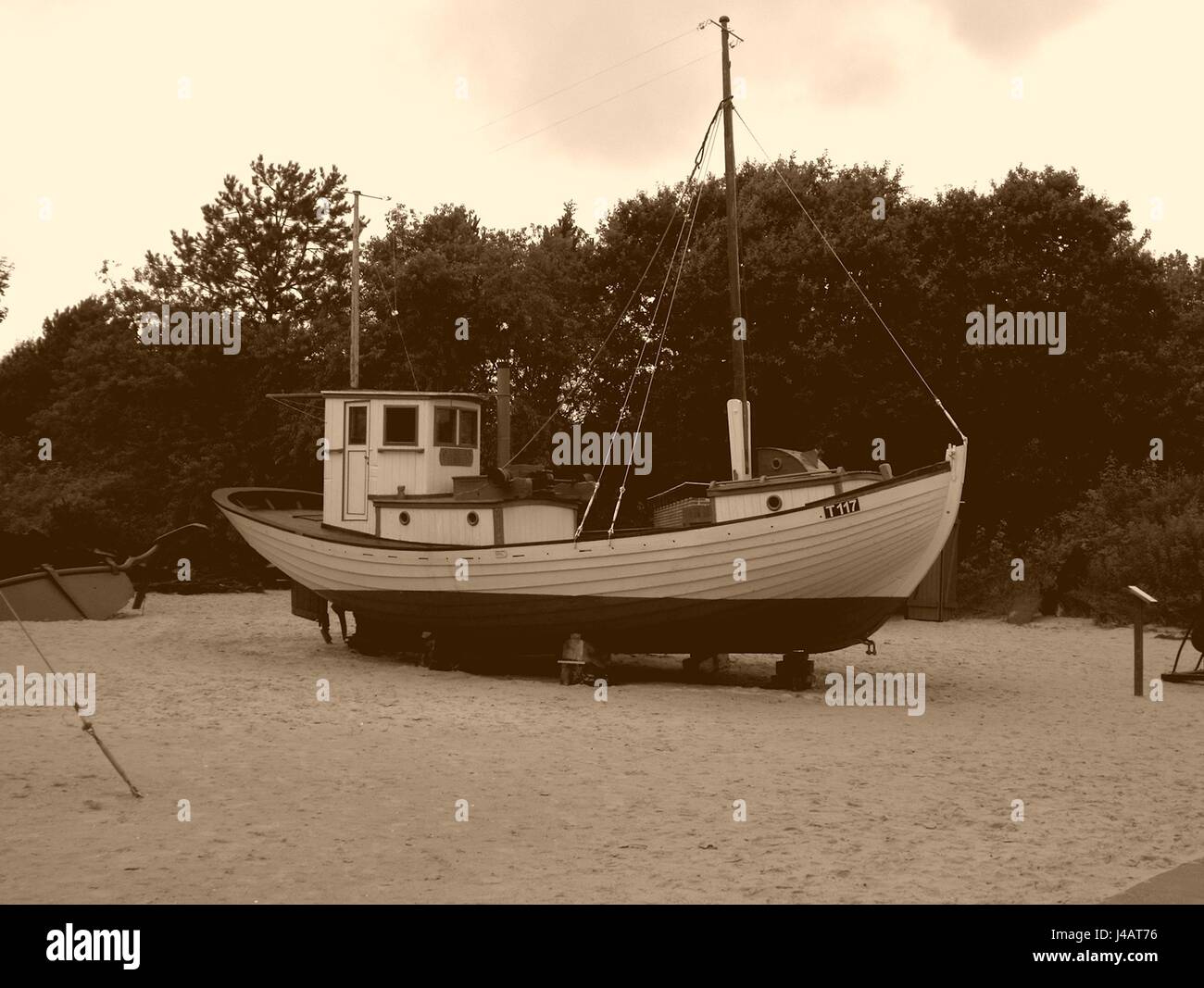 typical danish fishing boat Stock Photo - Alamy