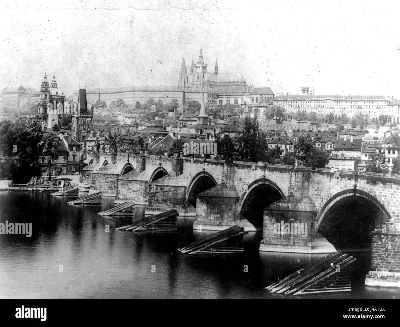 Prague photo Black and White Stock Photos & Images - Alamy