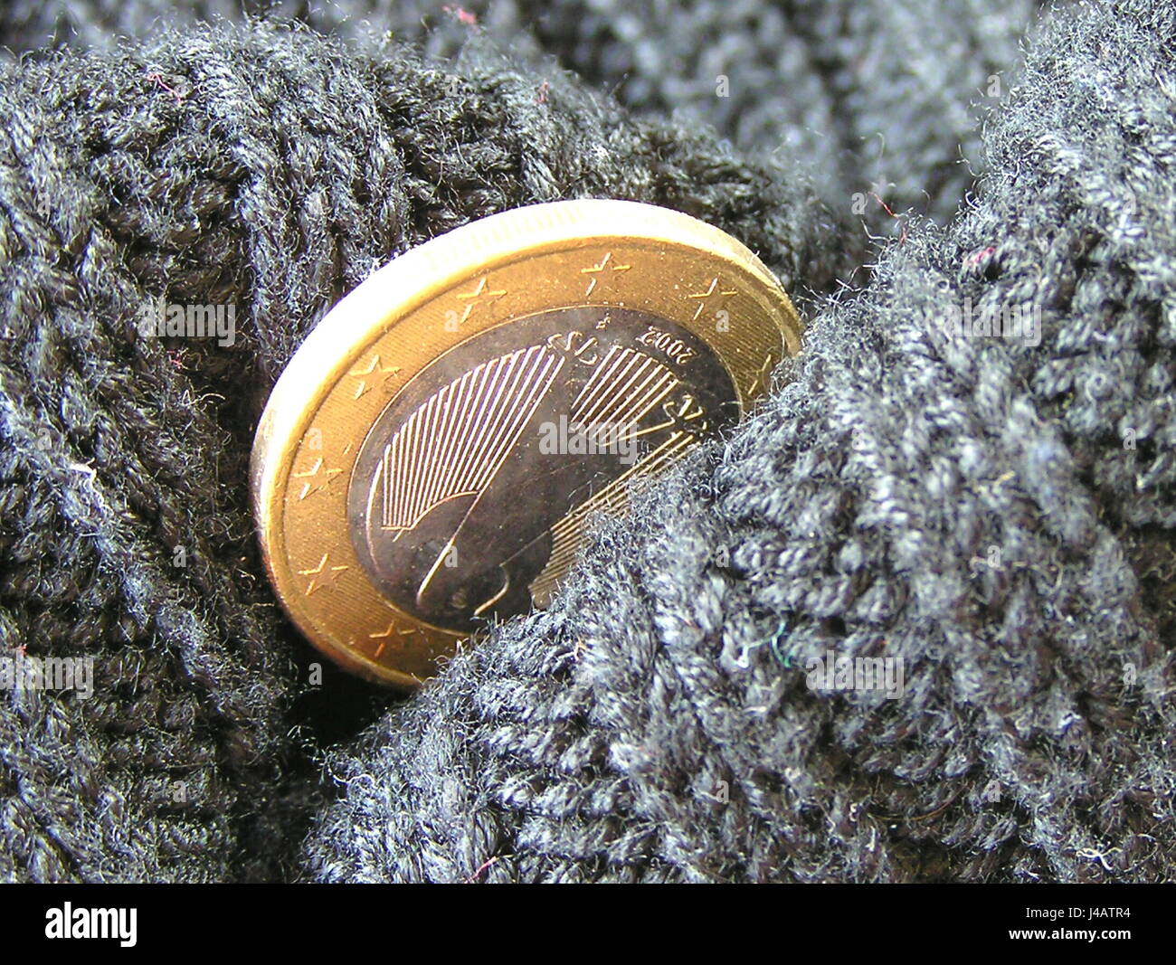 currency euro coin cord involved money currency euro coin metal cord ...