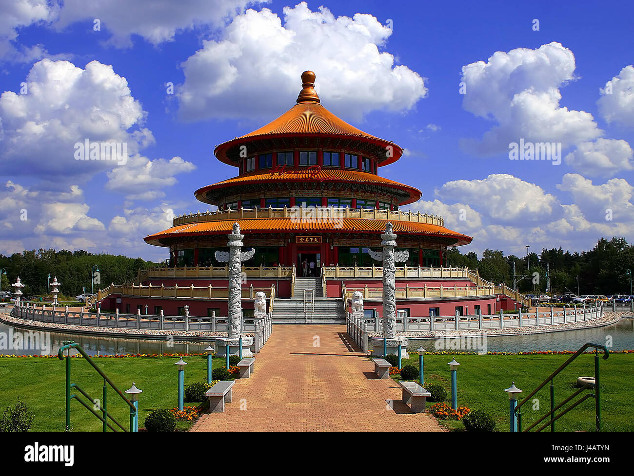 restaurant pagoda style of construction architecture architectural ...