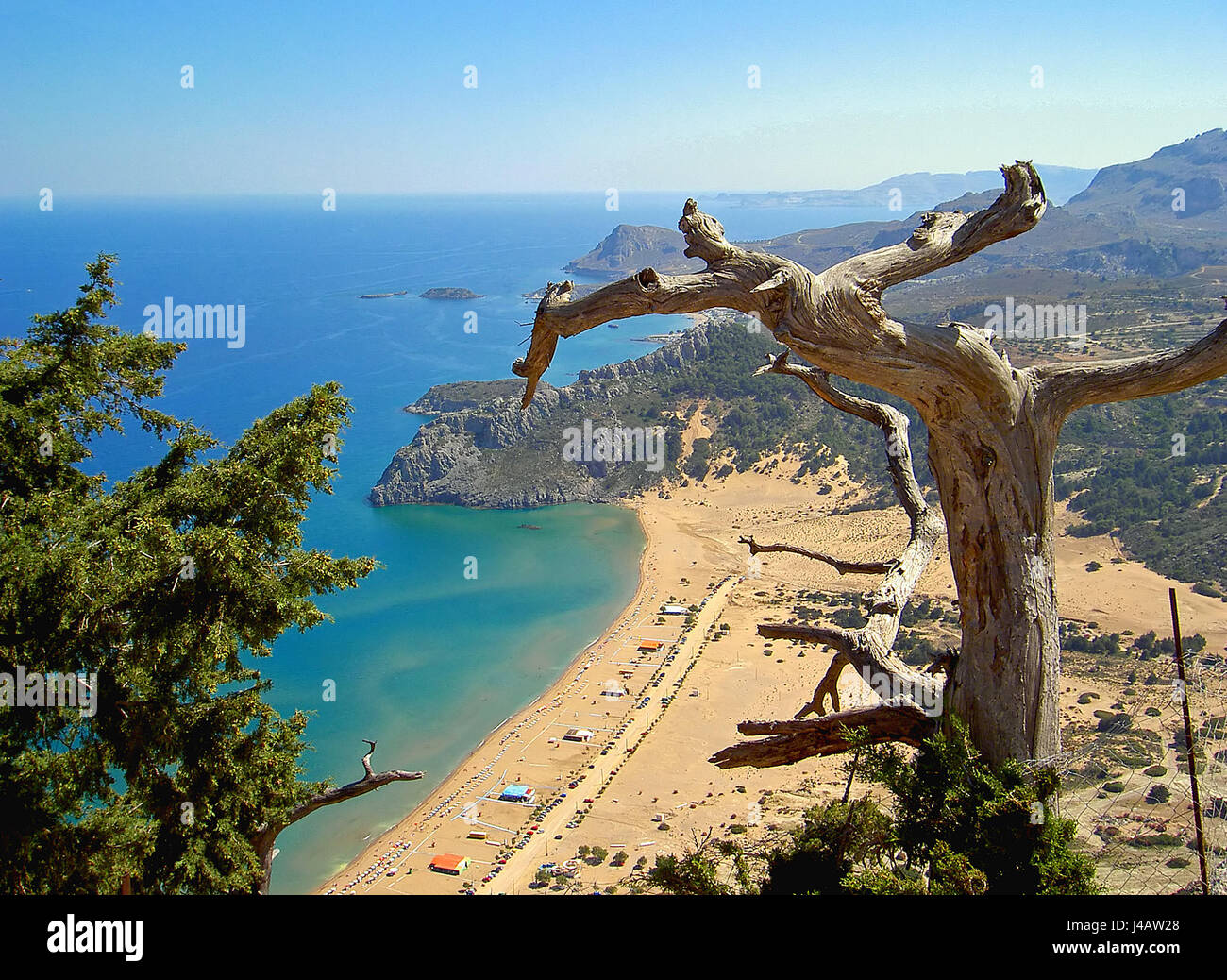 Iera moni panagias tsambika kyras hi-res stock photography and images - Alamy