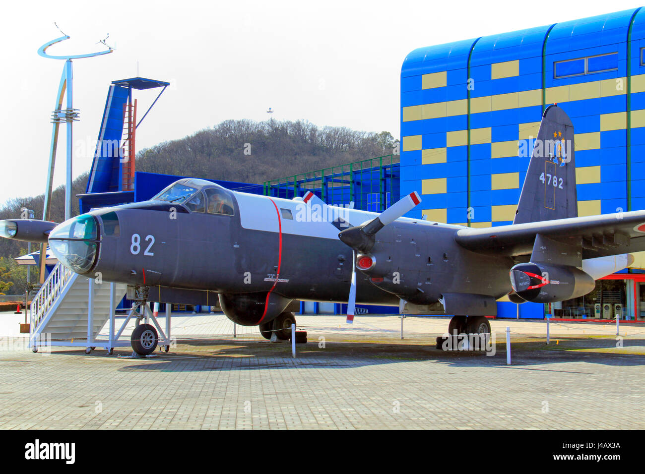 Kawasaki P-2J of Japan Maritime Self Defense Force Displayed at ...