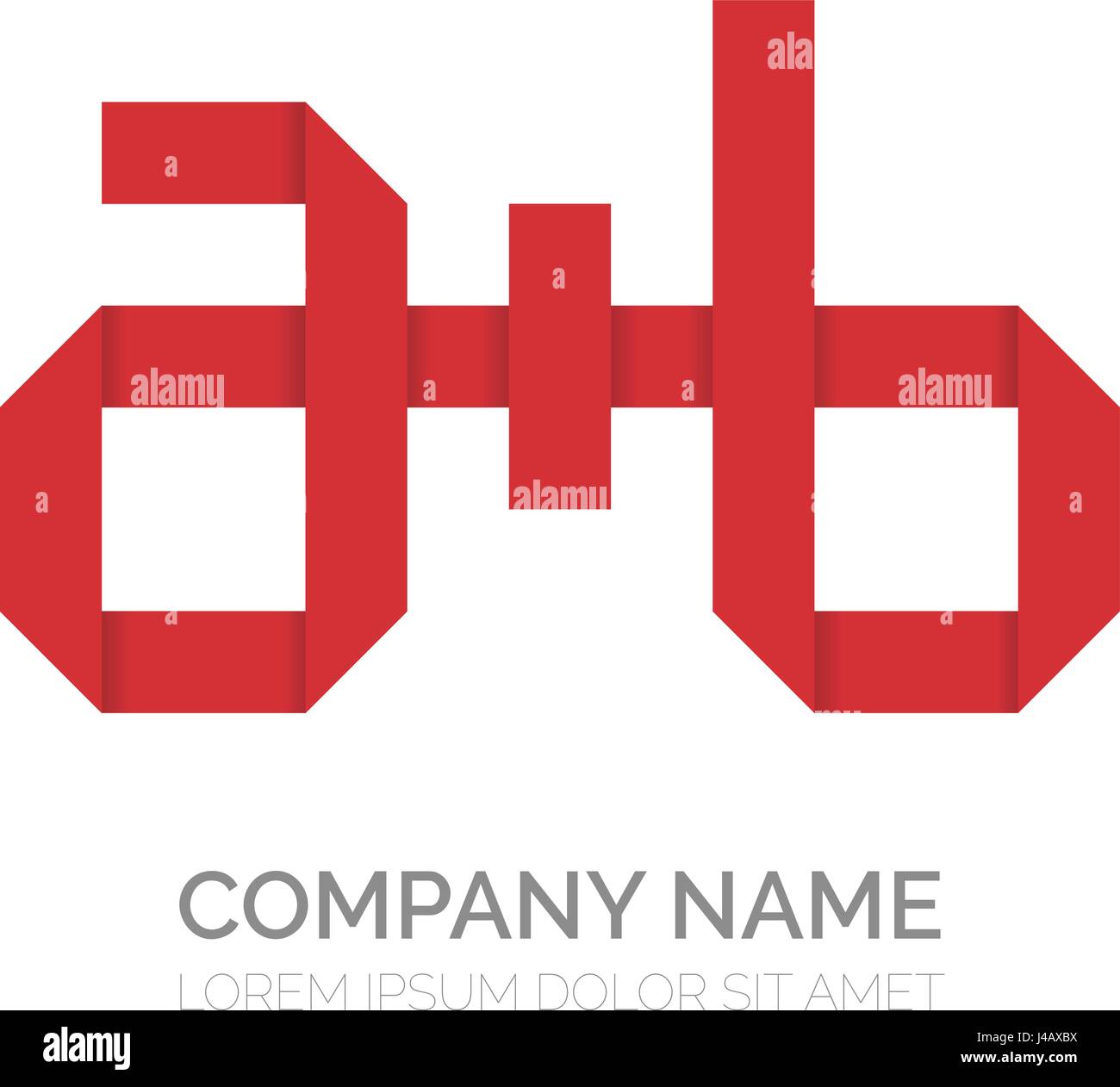 Creative letter A plus B vector logo design. Vector sign. Character ...