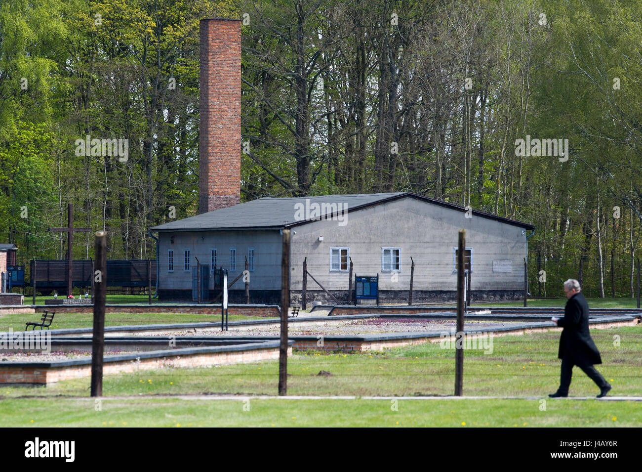 The Crematory in Nazi German concentration camp KL Stutthof in 72 ...