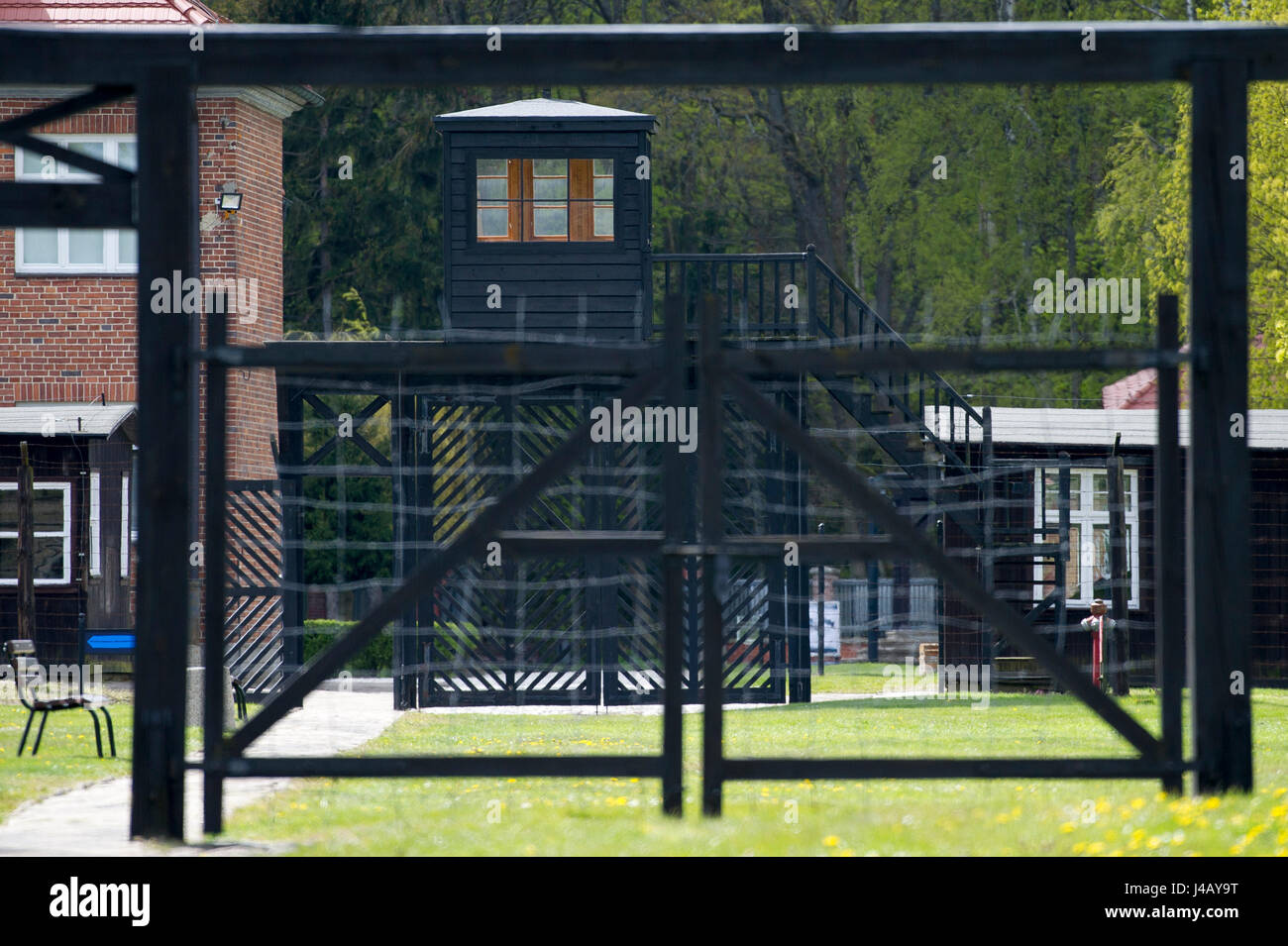 Death Gate of Nazi German concentration camp KL Stutthof in 72 ...