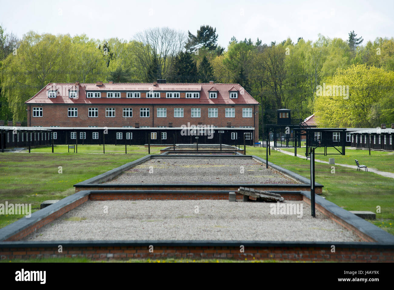 Old Camp of Nazi German concentration camp KL Stutthof in 72 ...