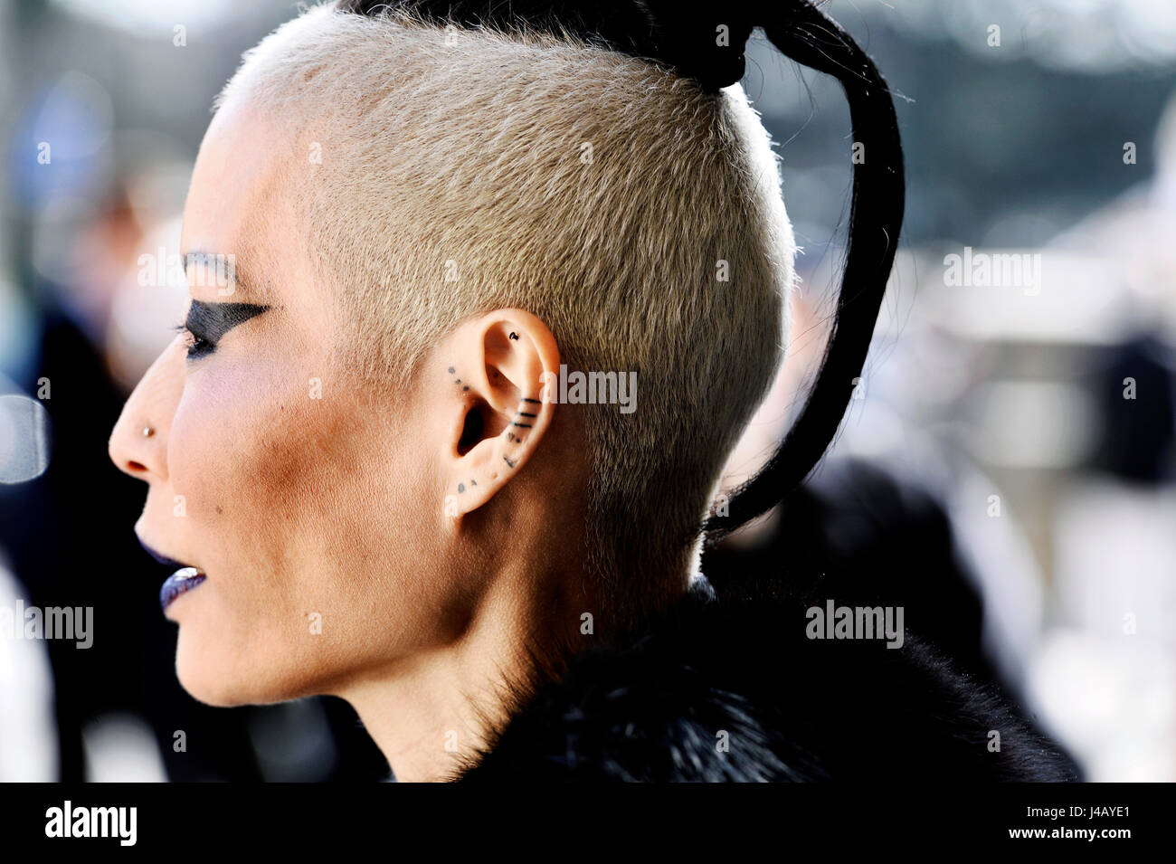 Buzz Cut Mohawk Women