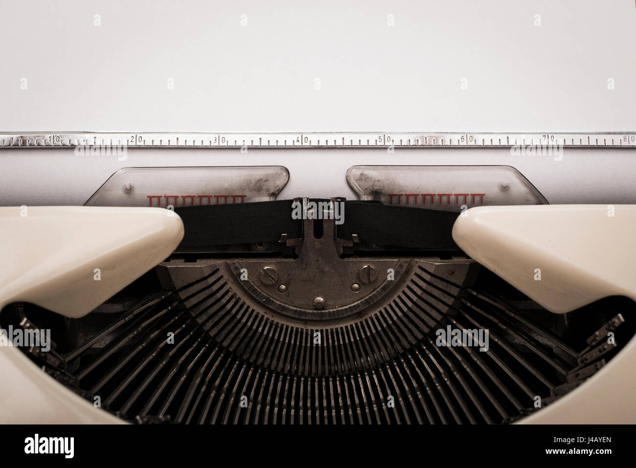 retro typewriter closeup Stock Photo - Alamy
