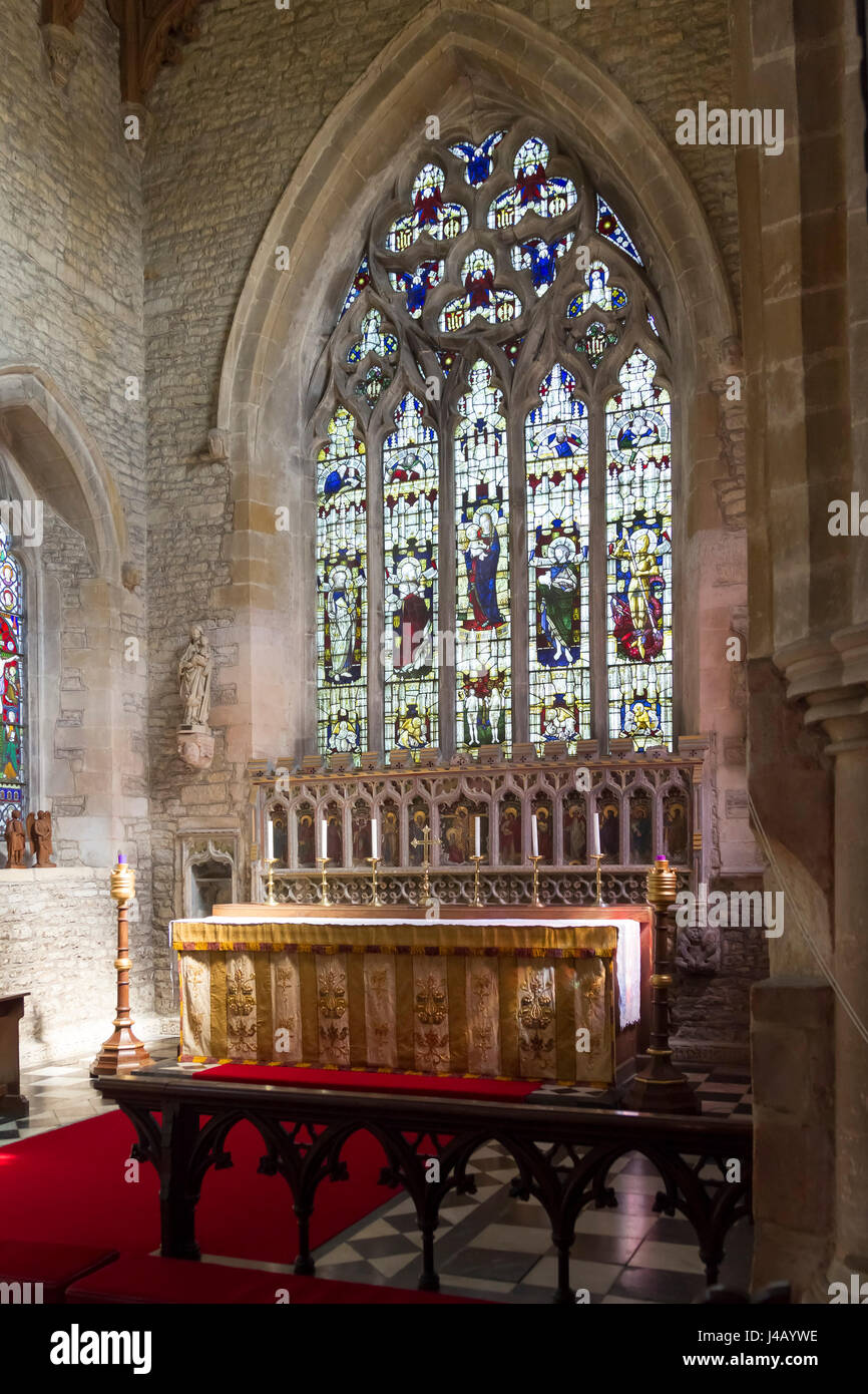 The church of St Mary Magdalene, Geddington, Kettering ...