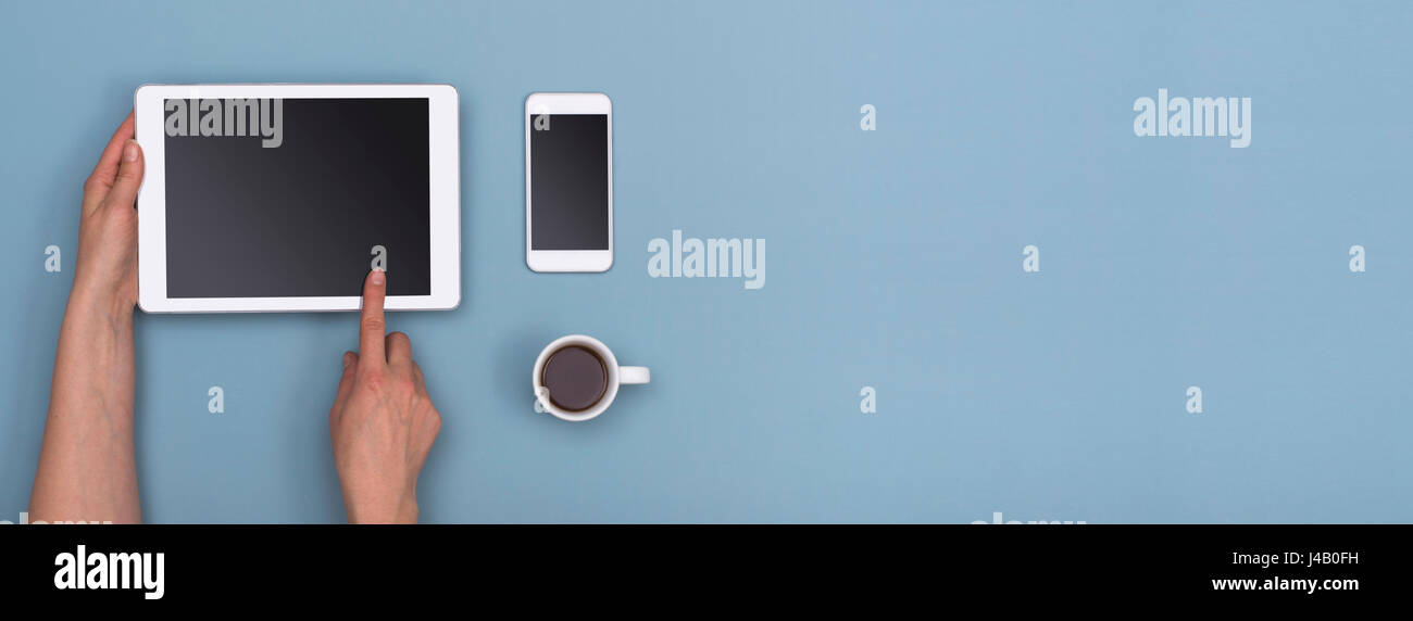 Tablet template hi-res stock photography and images - Alamy