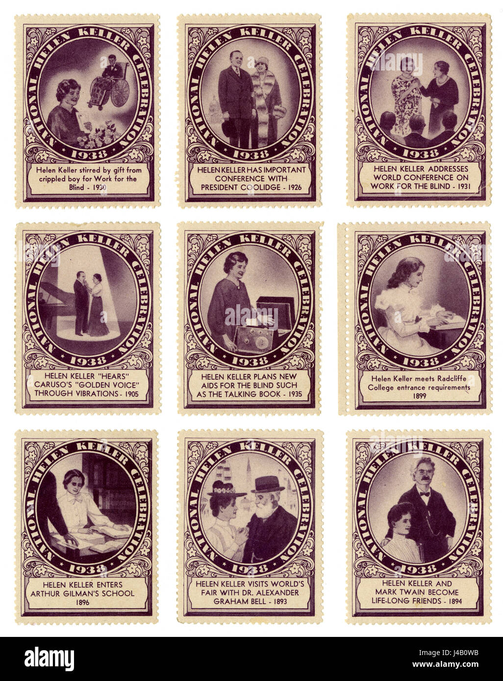 Helen keller hi-res stock photography and images - Alamy