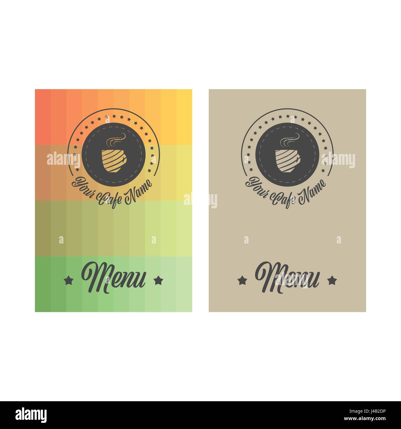Menu cover page Stock Vector Image & Art - Alamy