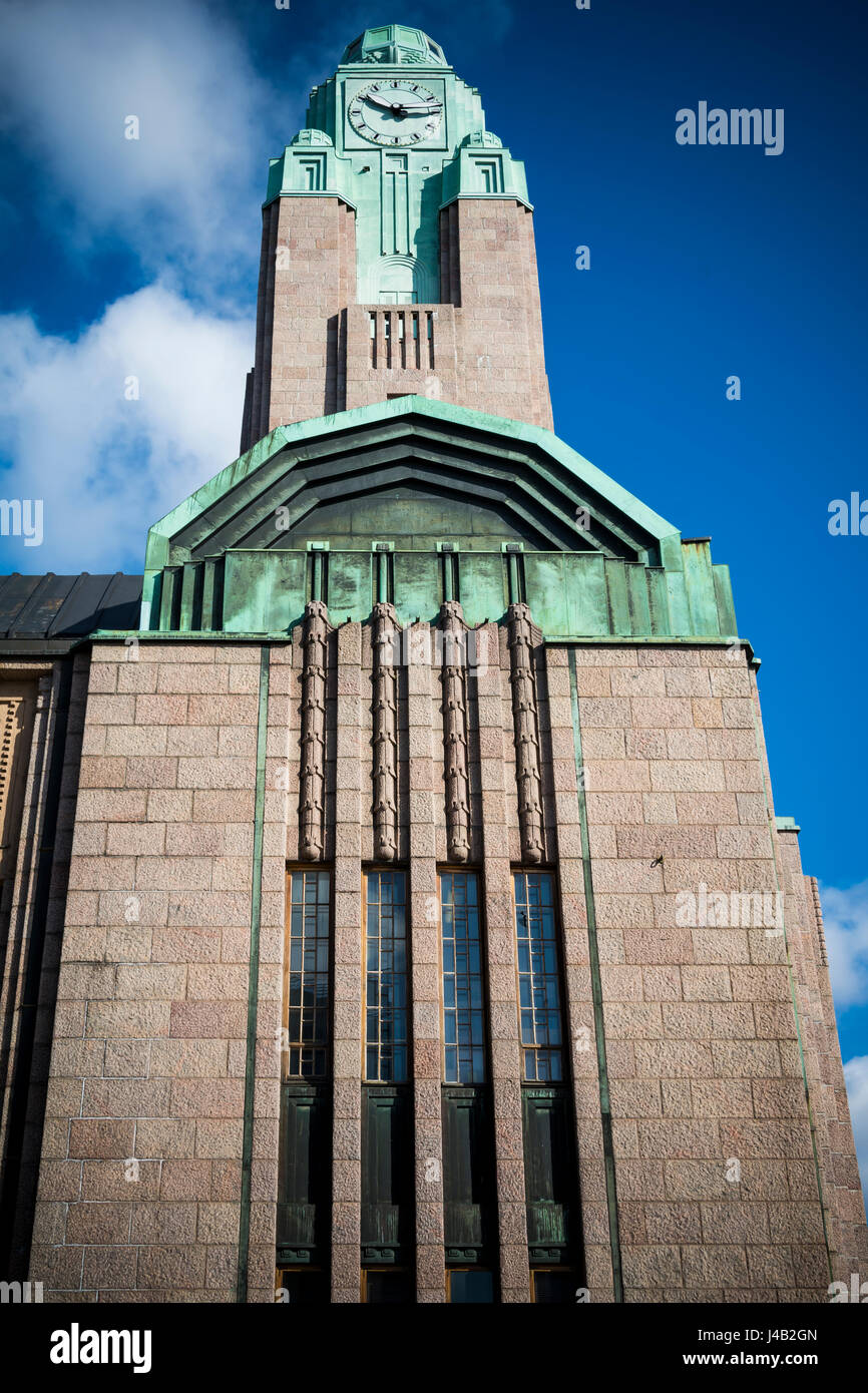 Helsinki clock tower hi-res stock photography and images - Alamy