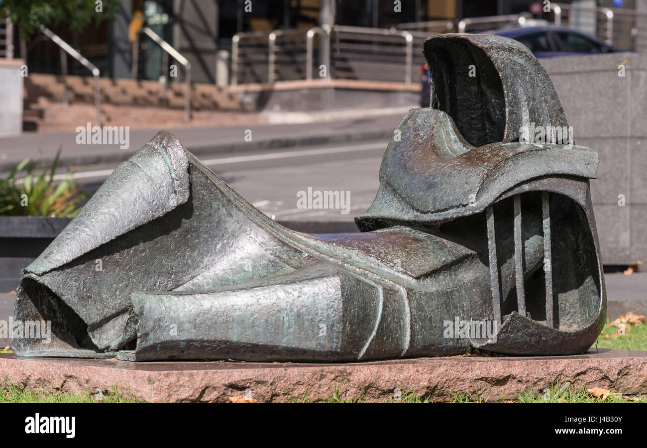 Auckland, New Zealand - March 5, 2017: Closeup of lying empty suit ...