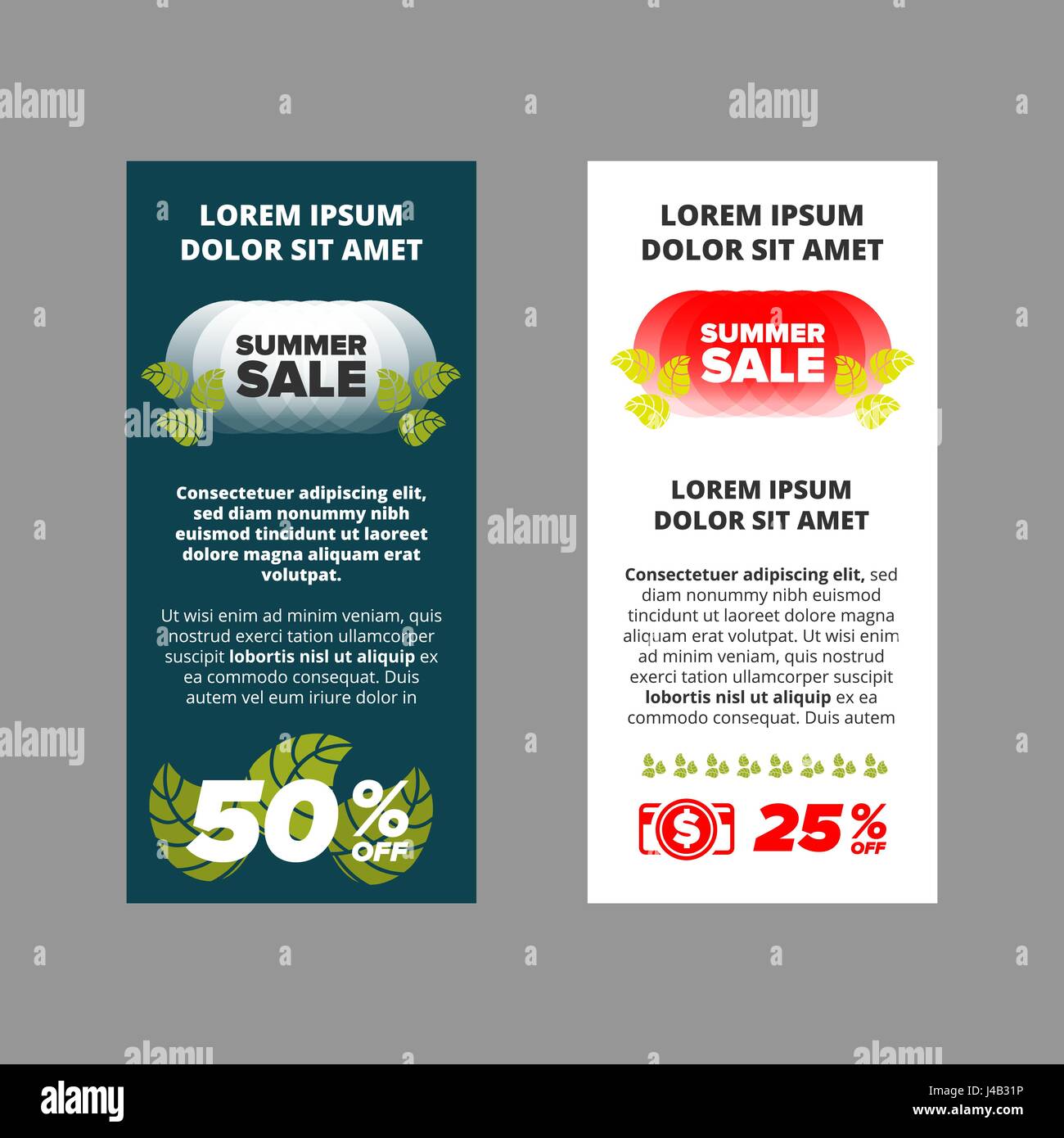 Summer sale DL banner Stock Vector Image & Art - Alamy