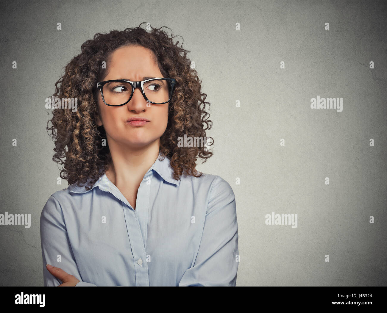 Envious woman hi-res stock photography and images - Alamy