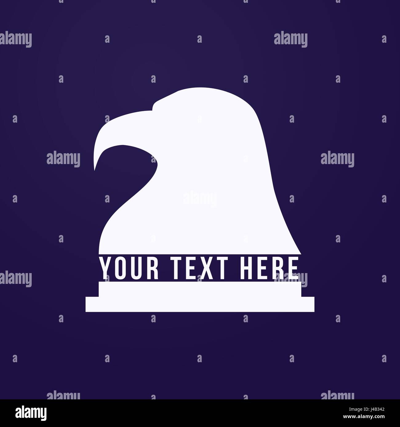 Creative eagle head vector logo design. Eagle Vector sign. Logotype ...