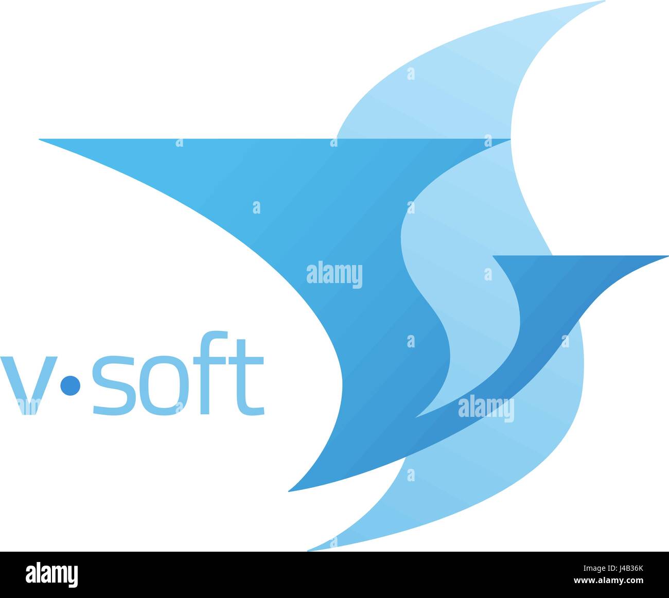 Creative V and S letter vector logo design. Vector sign. Character ...