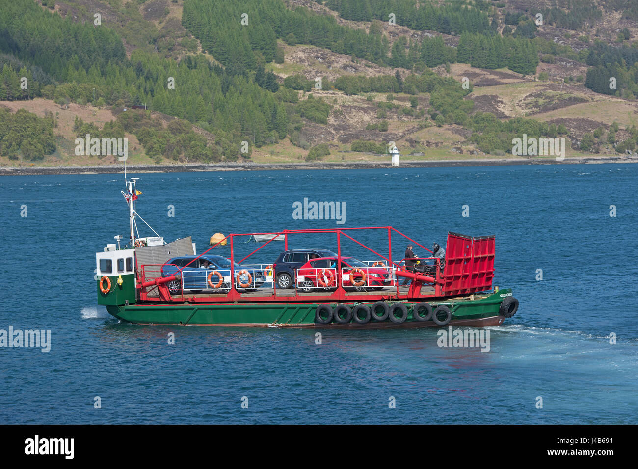 The worlds last working car turntable ferry operating between Glenelg ...
