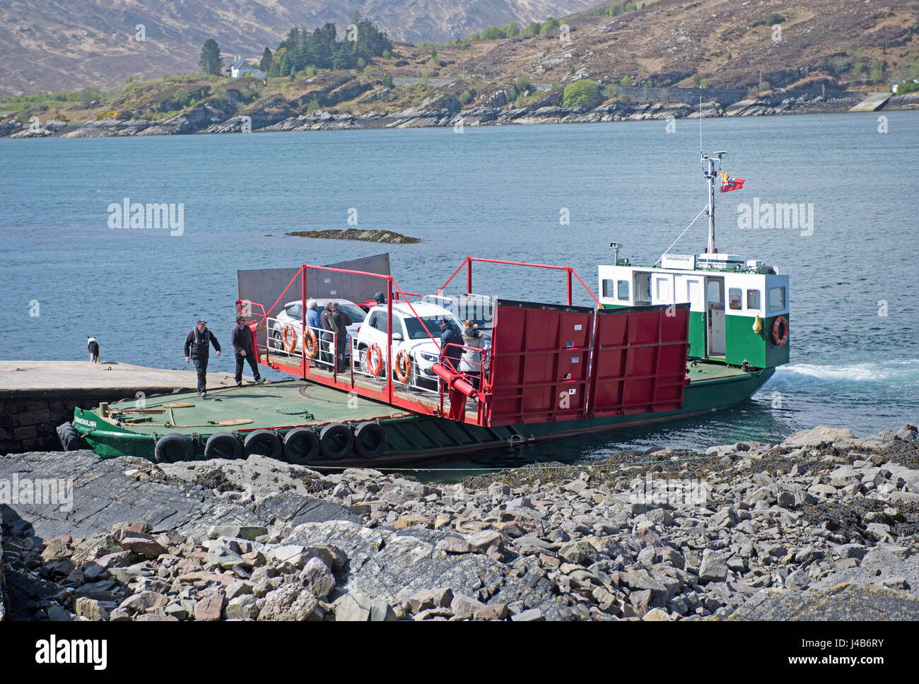 The worlds last working car turntable ferry operating between Glenelg ...