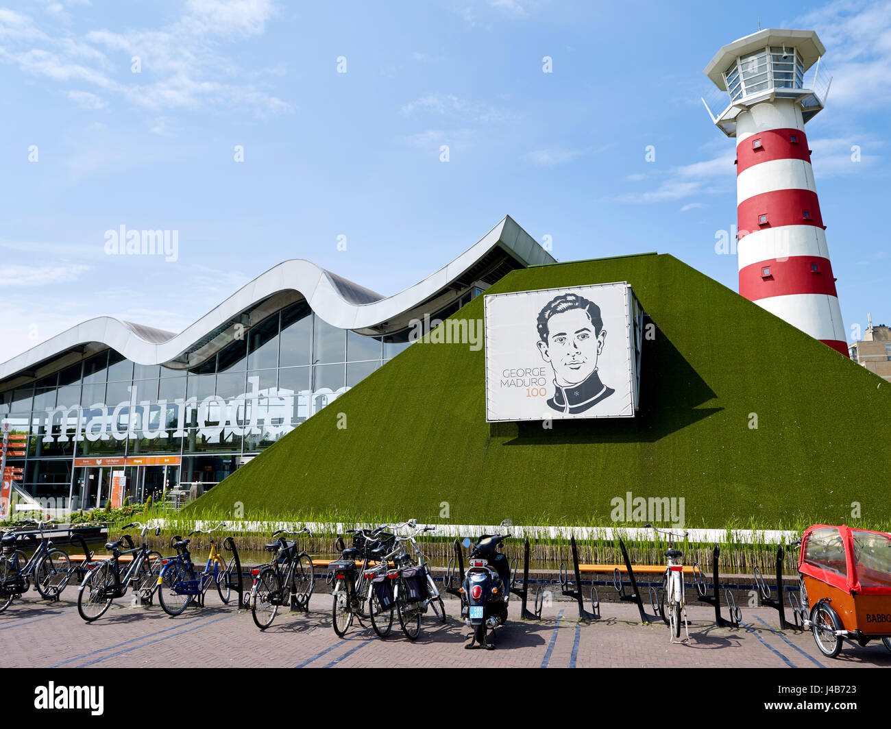 Madurodam, a miniature park and tourist attraction in the Scheveningen ...
