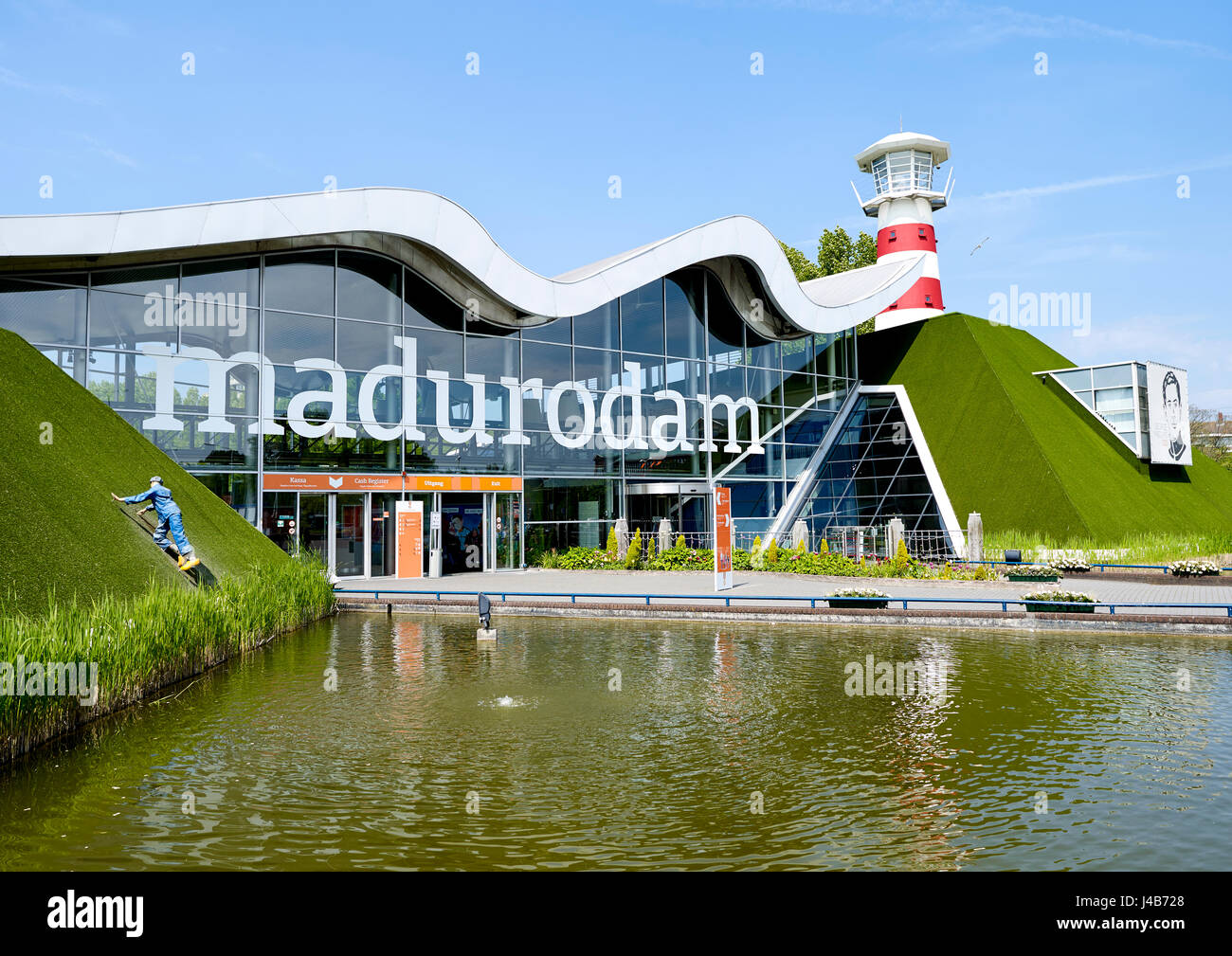 Madurodam, a miniature park and tourist attraction in the Scheveningen ...