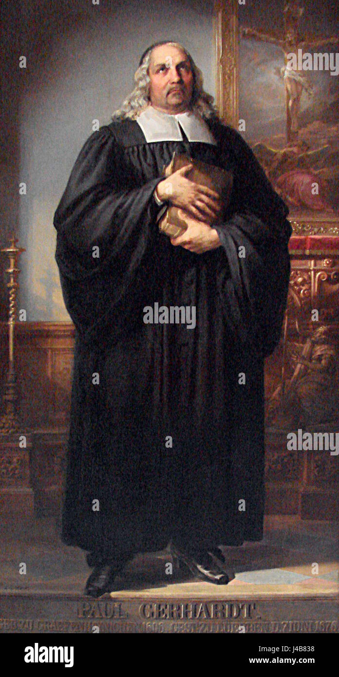 Paul Gerhardt 04 Stock Photo - Alamy