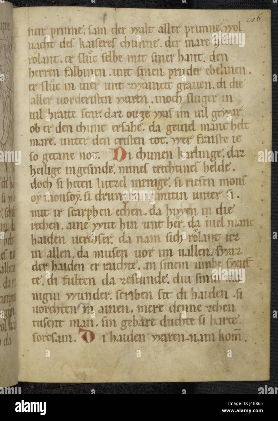 The 'Rolandslied' (Song of Roland) is a medieval epic poem. The ...