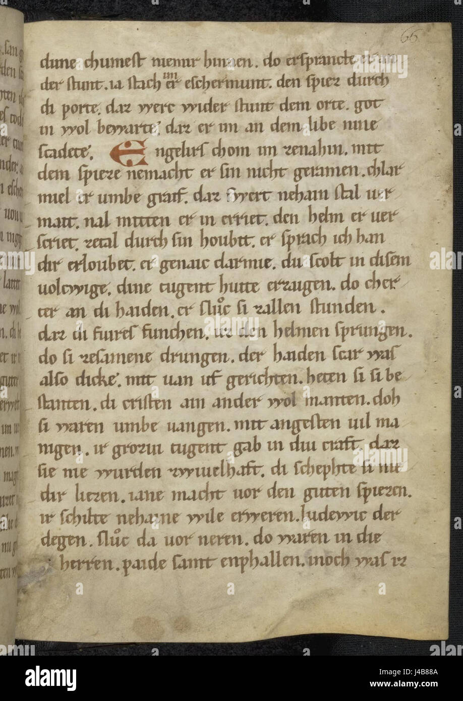 The 'Rolandslied' codex, identified as cod. pal. germ. 112 133, is an ...