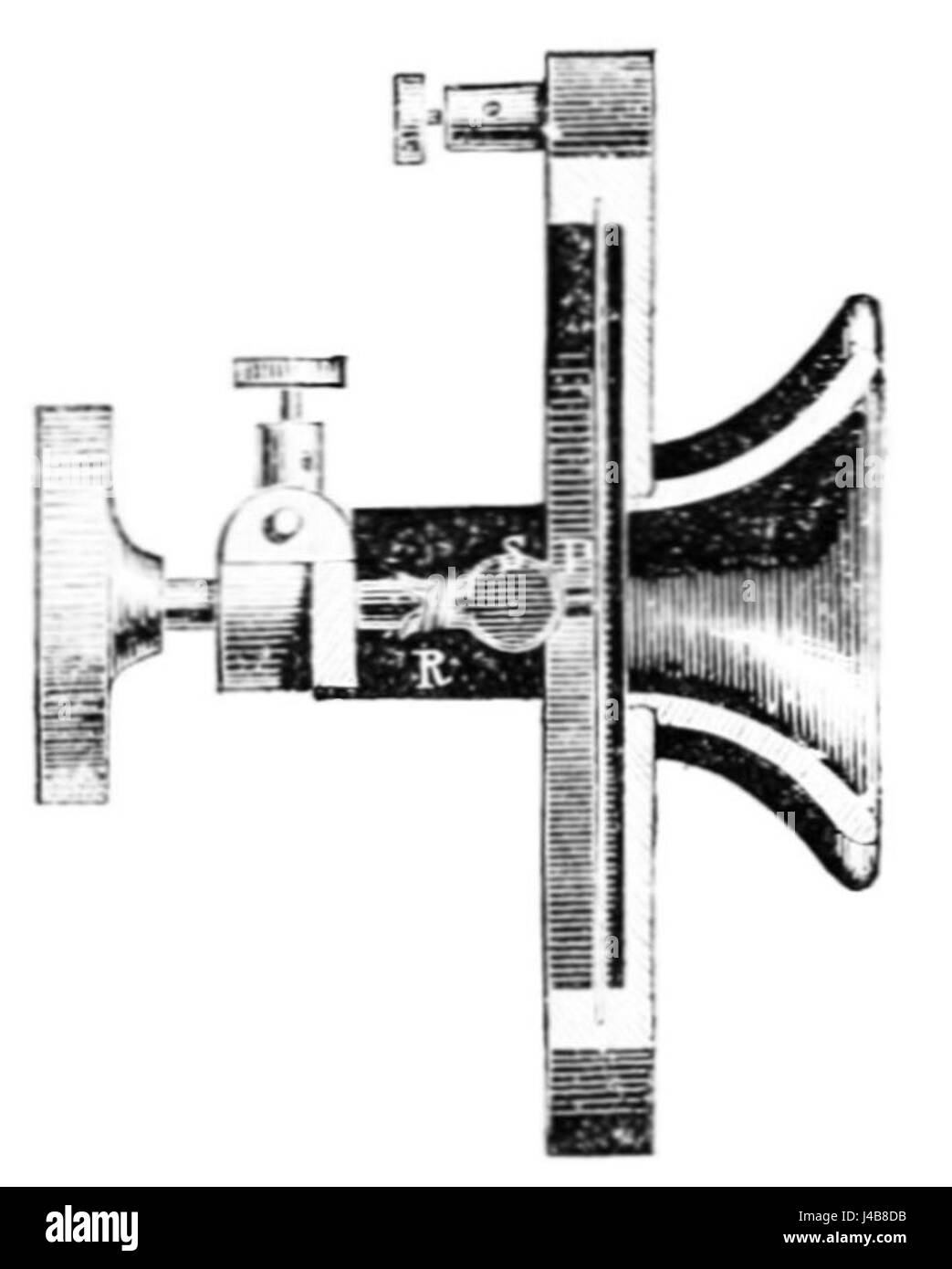PSM V14 D150 Edison motograph transmitter Stock Photo - Alamy