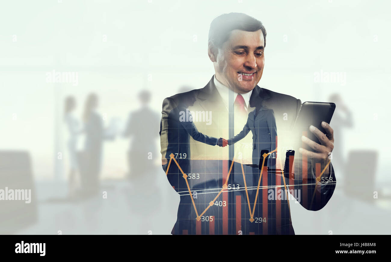 Senior business people networking hi-res stock photography and images ...