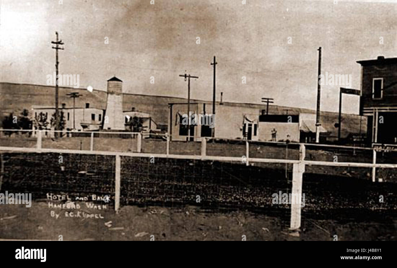 Hanford map hi-res stock photography and images - Alamy